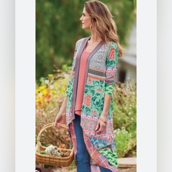 Soft Surroundings | Other | Soft Surroundings Daydreams Duster Open ...